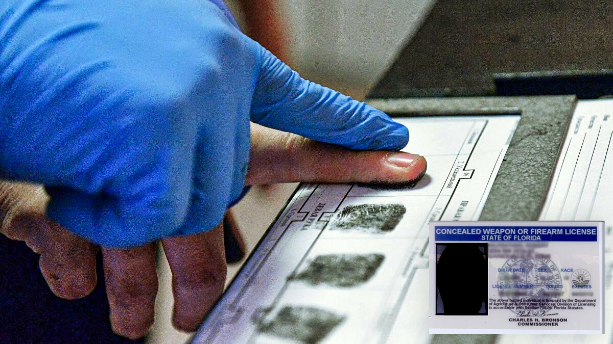 Fingerprints for Florida Concealed Weapons - Expedite your License